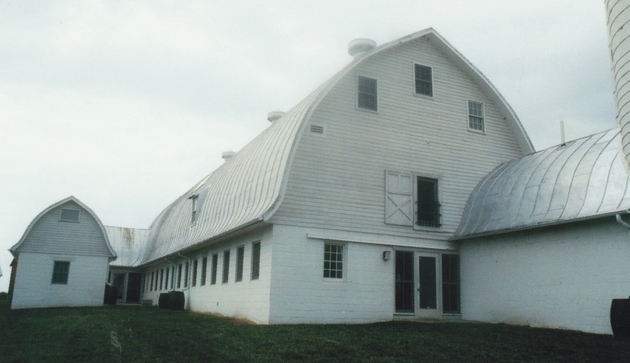Multiple Barns Restored On A Historic Site